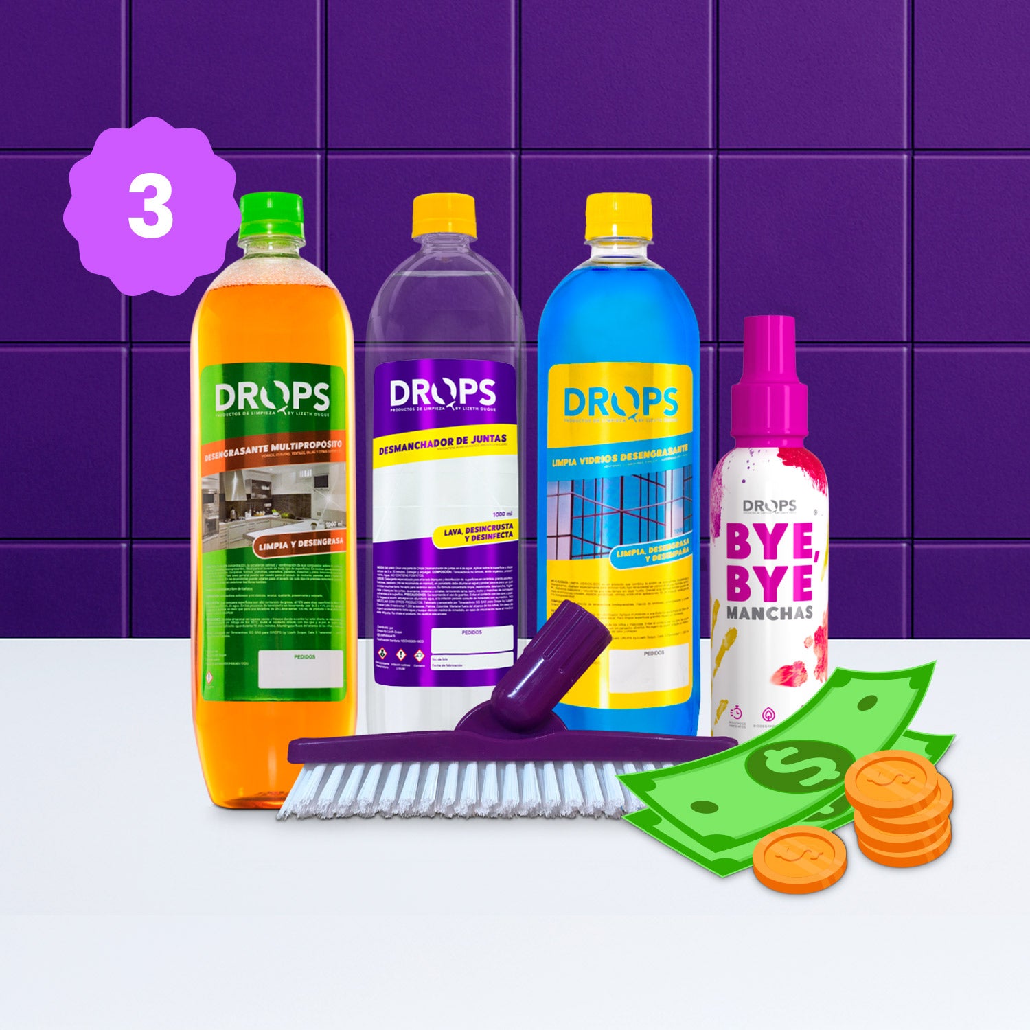 Productos de limpieza para el hogar - Drops Colombia